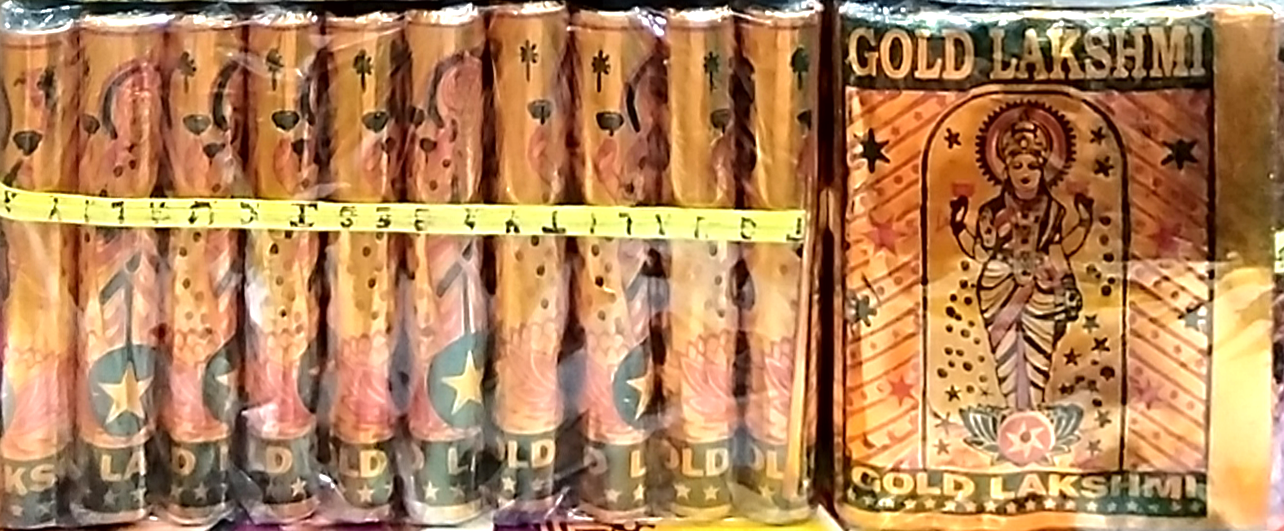 4'' Gold Lakshmi - Buy Sivakasi Crackers